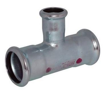 28 x 22 x 28 mm AO-Steel tee - VVS nr.: 034730339