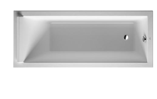 Duravit Starck badekar t/indbygning - 170 x 70 - 1 ryglæn - VVS nr ...
