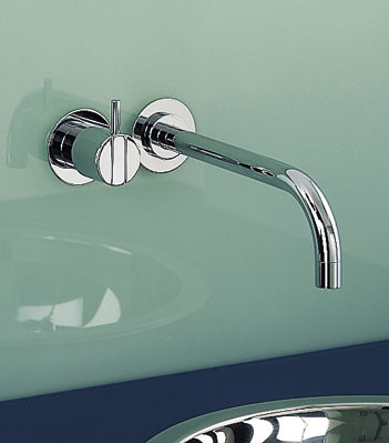 Vola 121 vægarmatur til håndvask - børstet krom - VVS nr.: 717732781