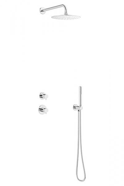 Damixa Silhouet DS 1 brusesystem til indbygning - Krom - VVS nr.: 722156704