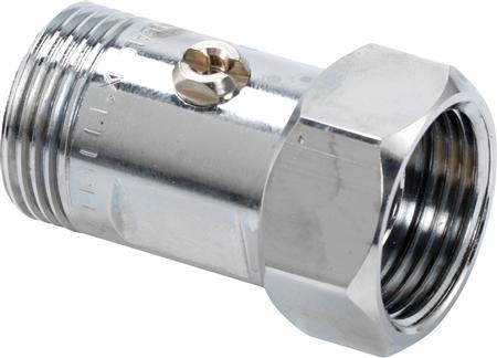 Mellemstykke ballofix med omløber - 3/4" - VVS nr.: 743848306