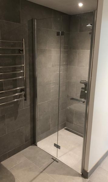 Bath Solino 90 foldedør - Klar glas/krom - VVS nr.: SOLFF1KK90