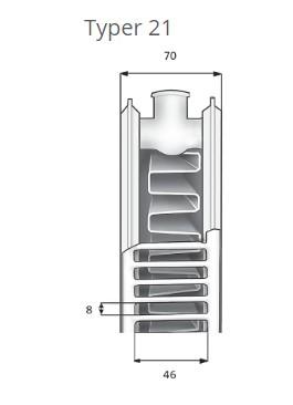 Purmo Compact C21-400-500mm - 5 kvm - 328643105 - VVS-Shoppen.dk